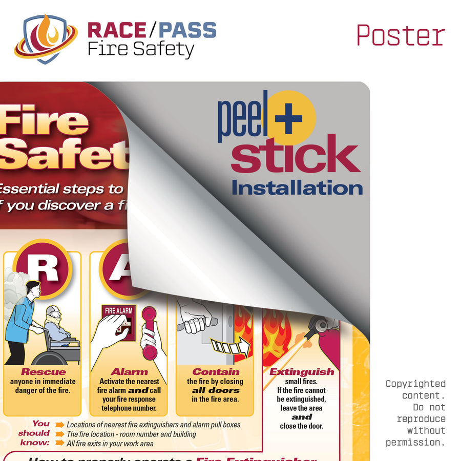 RACE/PASS Fire Safety Poster – RACE/PASS Fire Safety Solutions